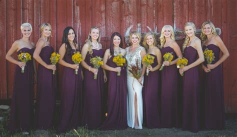 Deep Burgundy Bridesmaid Dresses