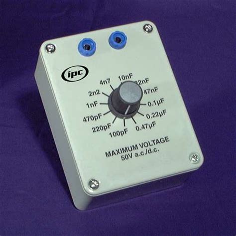 Capitance Substitution Box School Science Equipment