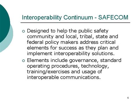 Nevada Communication Interoperability Plan Overview Developed By Nevada