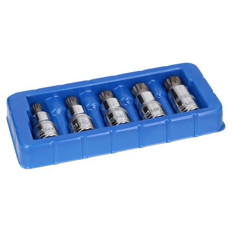 1 2 Drive Male Spline Triple Square Tamper Proof Shallow Sockets M10 M18 Home
