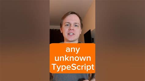 В чем разница Any и Unknown Typescript Ts Js Javascript React Any Unknown совет разница