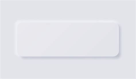 웹 디자인 응용 프로그램 Ui 등을 위한 White Neumorphism 소프트 Ui 디자인 빈 버튼 벡터 0명에 대한 스톡 벡터 아트 및 기타 이미지 Istock