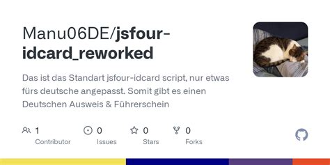 Github Manu06dejsfour Idcardreworked Das Ist Das Standart Jsfour