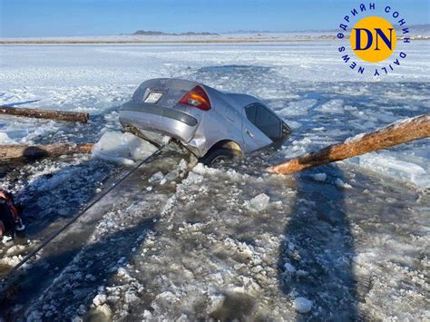 Цаг хожих зам товчлох зэргээр мөсөн дээгүүр явахгүй байхыг онцгойлон анхааруулж байна Dnn Mn