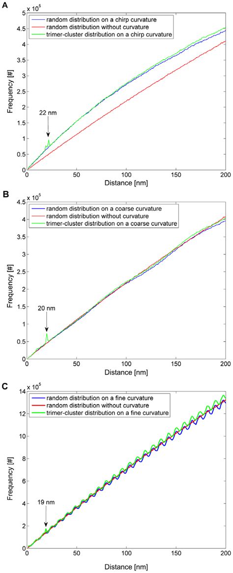 Simulation Results Of Random And Cluster Molecule Distributions On Cell