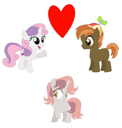 Mlp Sweetie Belle X Button Mash Adopt By Wolfina21 On Deviantart
