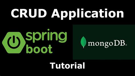 Springboot Mongodb Crud Application Tutorial Youtube
