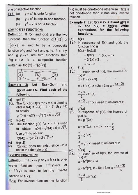 SOLUTION Functions And Limits Of Mathmatics Studypool