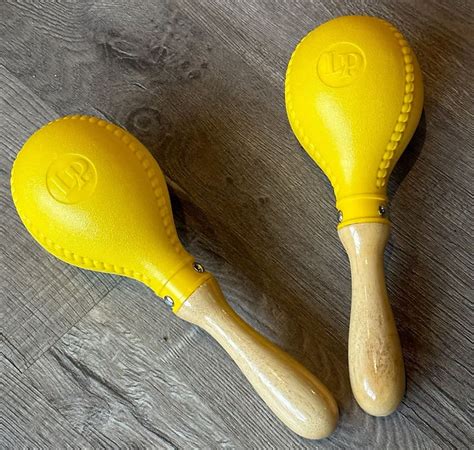 Used Lp Professional Maracas Pair Yellow Reverb