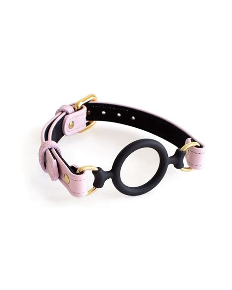 Leather Gag With Ring Bondage Gag Bdsm Gag Sex Toys Bdsm Etsy