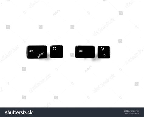 Copy Paste Shortcut Keys Ctrl C Stock Photo Shutterstock