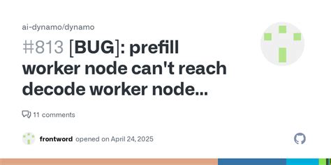 Bug Prefill Worker Node Cant Reach Decode Worker Node When Deploy