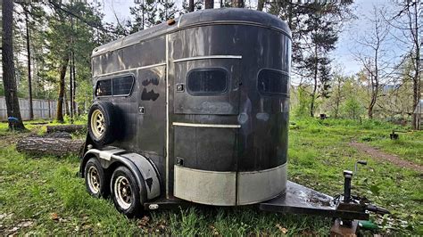 Charm Two Horse Straight Load Trailer Livestock Trailers Cave