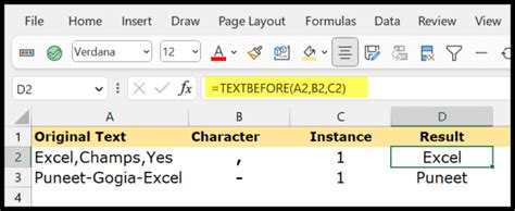 How To Extract Text After And Before A Character In Excel Formula