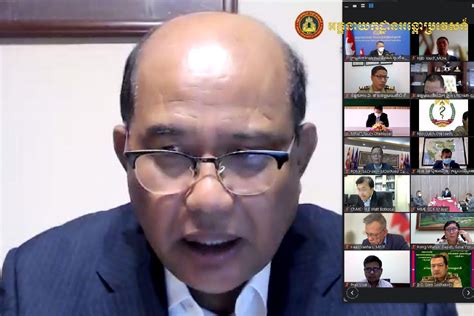 កិច្ចប្រជុំពិភាក្សាអំពីខ្លឹមសារ សេចក្តីព្រាងរបាយការណ៍រួម និងសេចក្តីព្រាងប្រកាសរួម