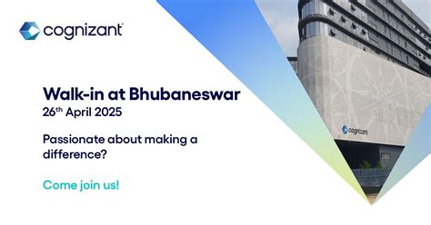 Cognizant Hiring Walkin Bhubaneswar Databricks Pyspark Iics
