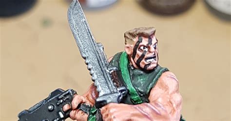 40k Astra Militarum Classic Sly Marbo And Commissar