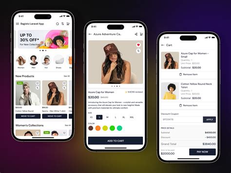Bagisto Laravel Native Mobile App By Webkul Design On Dribbble