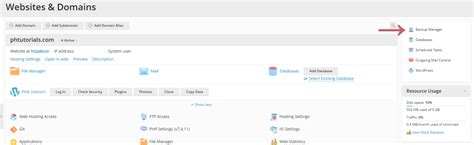 How To Create Backups For Your Website With Plesk Knowledgebase