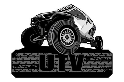 Utv Logo Design Icon Vector Stock Vector Illustration Of Activity