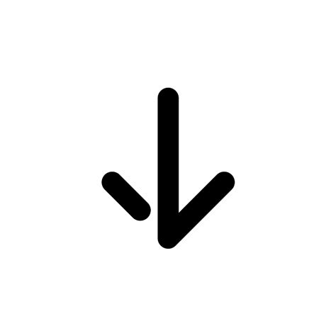 Arrow Small Down Vector Svg Icon Svg Repo