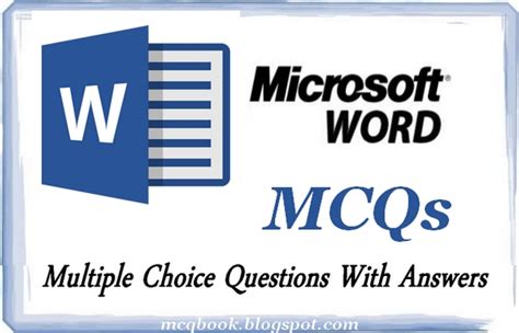 Ms Word Mcqs