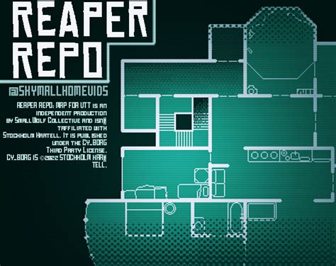 Reaper Repo Cyborg Maps For Vtt By Smallwolfcollective
