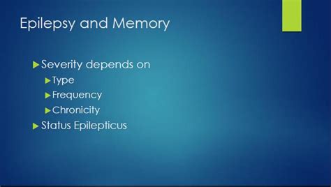 The Relationship Between Memory And Epilepsy Bc Epilepsy Society