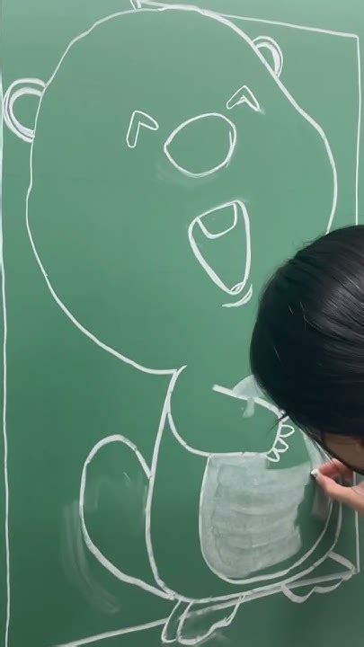 칠판에 그리는 잔망루피 Youtube