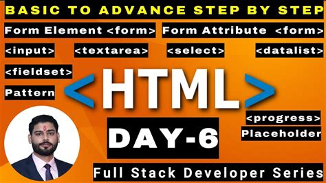 Html Day 6 Full Stack Developer Series Html Css Bootstrap Fullstackwebdeveloper Coaching