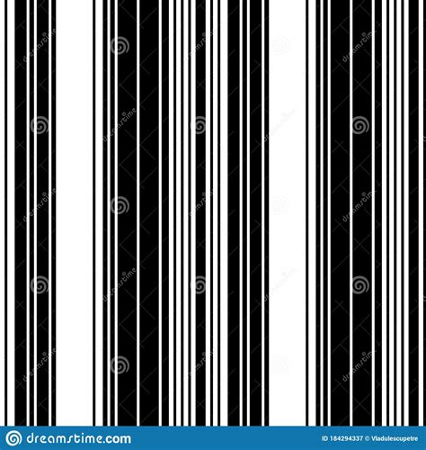 Simple Linear Seamless Vertical Pattern Modern Stylish Image Stock