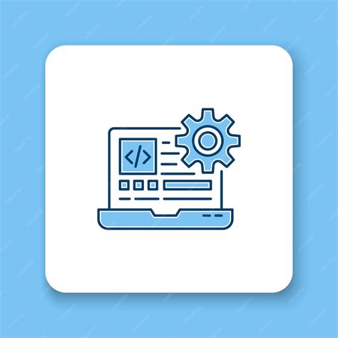 Premium Vector Responsive Web Development Line Icon Linear Style Sign For Mobile Concept And