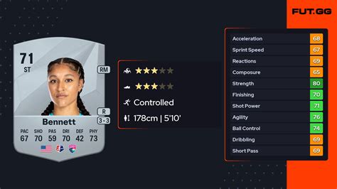 Elyse Bennett Ea Fc 25 Ratings Prices And Cards Fut Gg