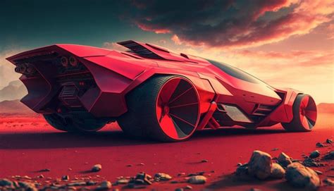 Premium Photo Hi Speed Futureastic Cargenerative Ai