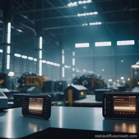 Afrocentric Futuristic Waste Digitization App Factory Cover Stable Diffusion Online