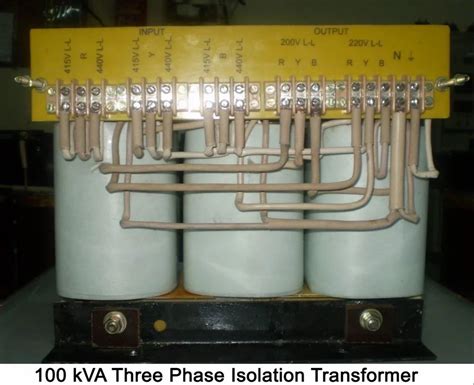 100 Kva Three Phase Isolation Transformer At ₹ 100000 Three Phase