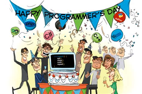 cartoon of the week happy programmers day exo platform