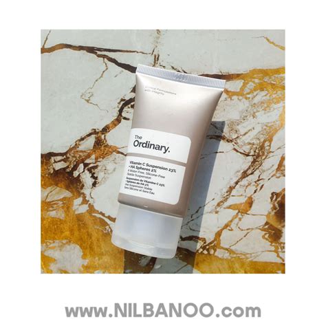 کرم سوسپانسیون ویتامین سی23 هیالورونیک اسید 2 اوردینری 30 میل فروش