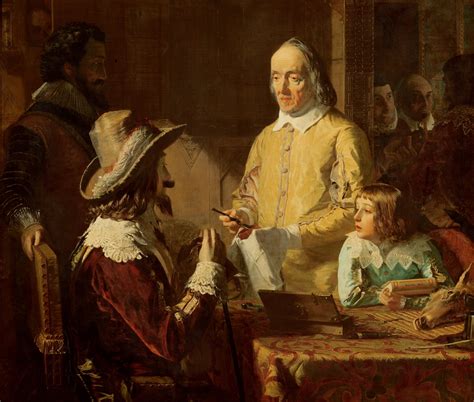 威廉·哈维（william Harvey，1578 1657）向查理一世证明了他的血液循环理论，1848年