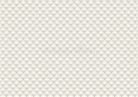 White Pattern Square Shape Gold Metallic Design Overlap Layer Style Luxury Concept Stock Vector