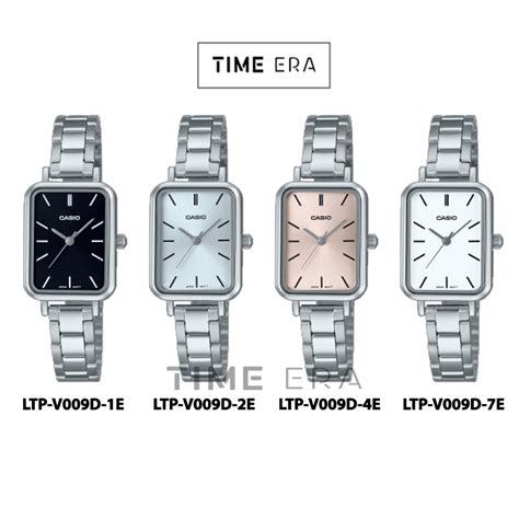 Jual Casio General Ltp V009d 1e Ltp V009d 2e 4e 7e Jam Tangan Wanita Rantai Silver Stainless