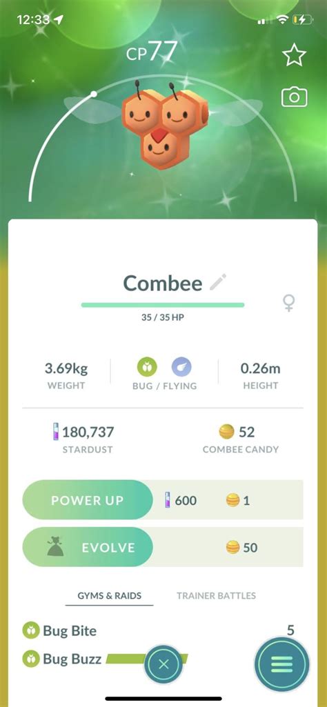 3 Shinys In A Day Back To Back Combee R Pokemongo