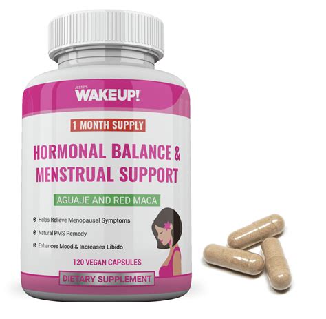 Organic Red Maca And Aguaje Extract Comprehensive Womens Hormonal