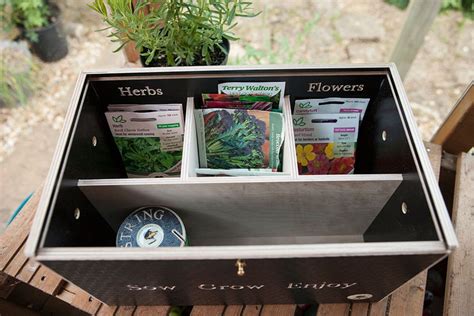 Seed Packet Storage Box Seed Organiser Seed Gift Box Seed Etsy