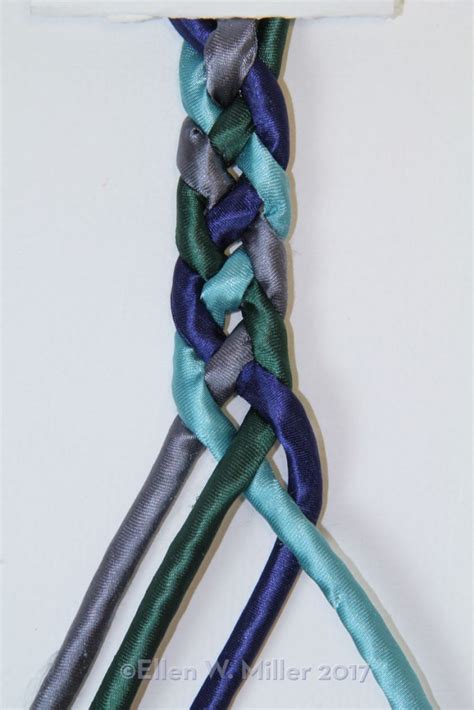 Braids Four Strand Flat Braid Ellen W Miller Teacher Author Sewist