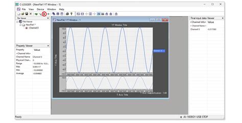 Using A Laptop As A Data Logger Step 3 How To Use C Logger Contec