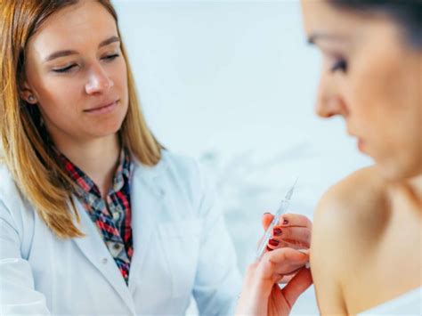Injection On Female Hip