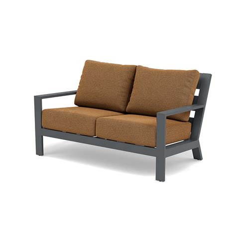 Toffee Outdoor Love Seat Cushions Frame Not Included Arizona Custom