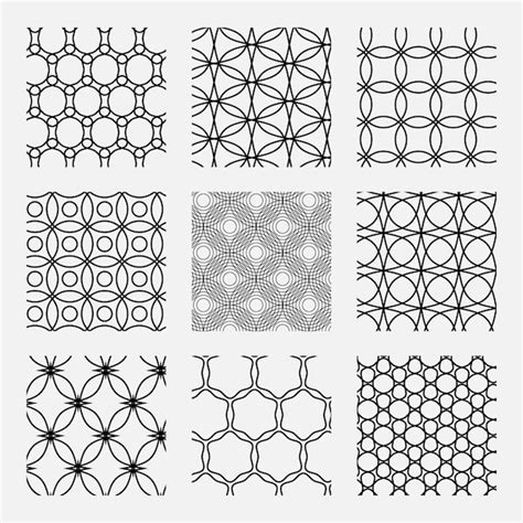 premium vector a set of geometric round and curve vector shapes