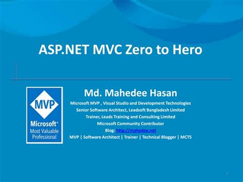 Aspnet Mvc Zero To Hero Pptx
